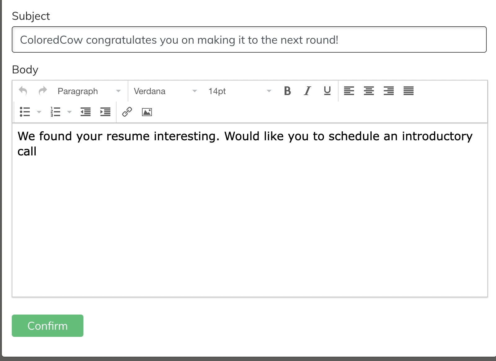 Team Interaction Round email · Issue #2178 · ColoredCow/portal · GitHub