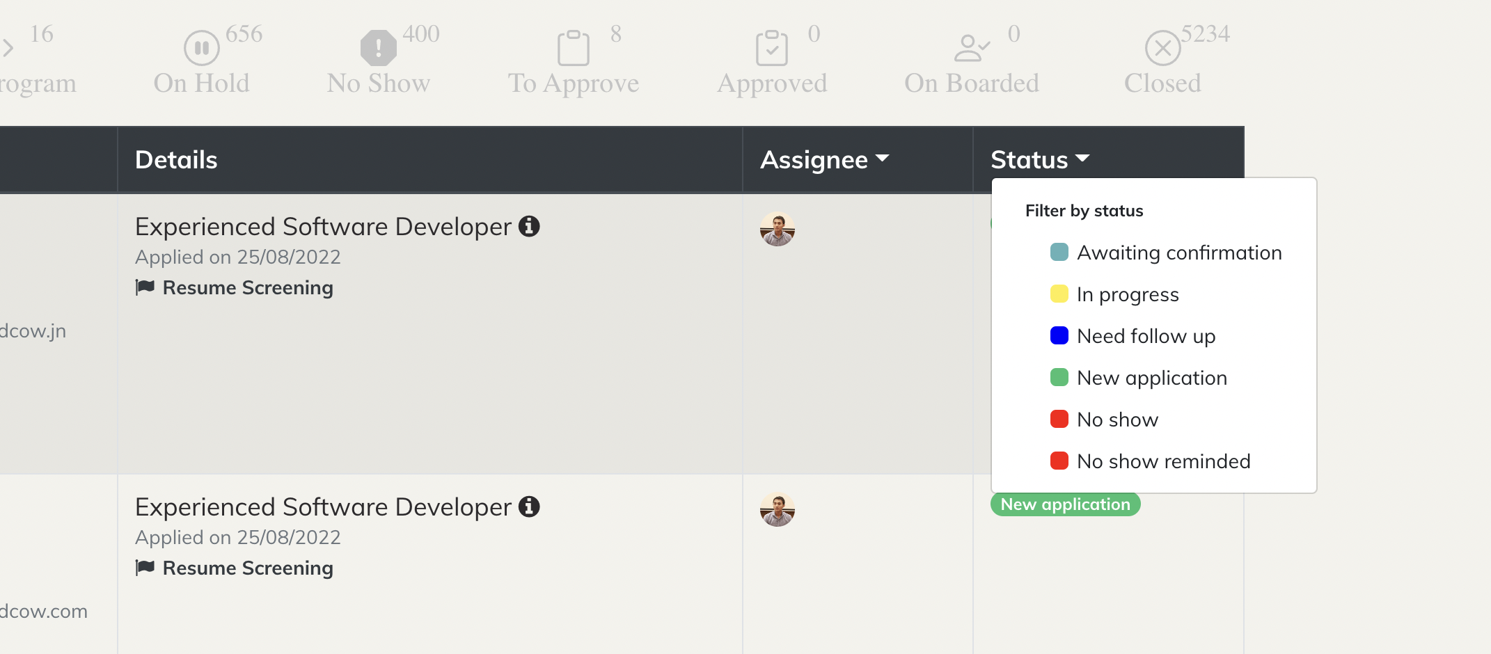 Applications Round Wise Filter · Issue 2273 · Coloredcowportal · Github 6754