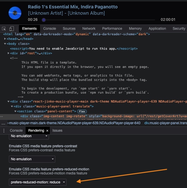 UI does not respect user's (prefers-reduced-motion) for prominent cover animation · Issue #2089 ...