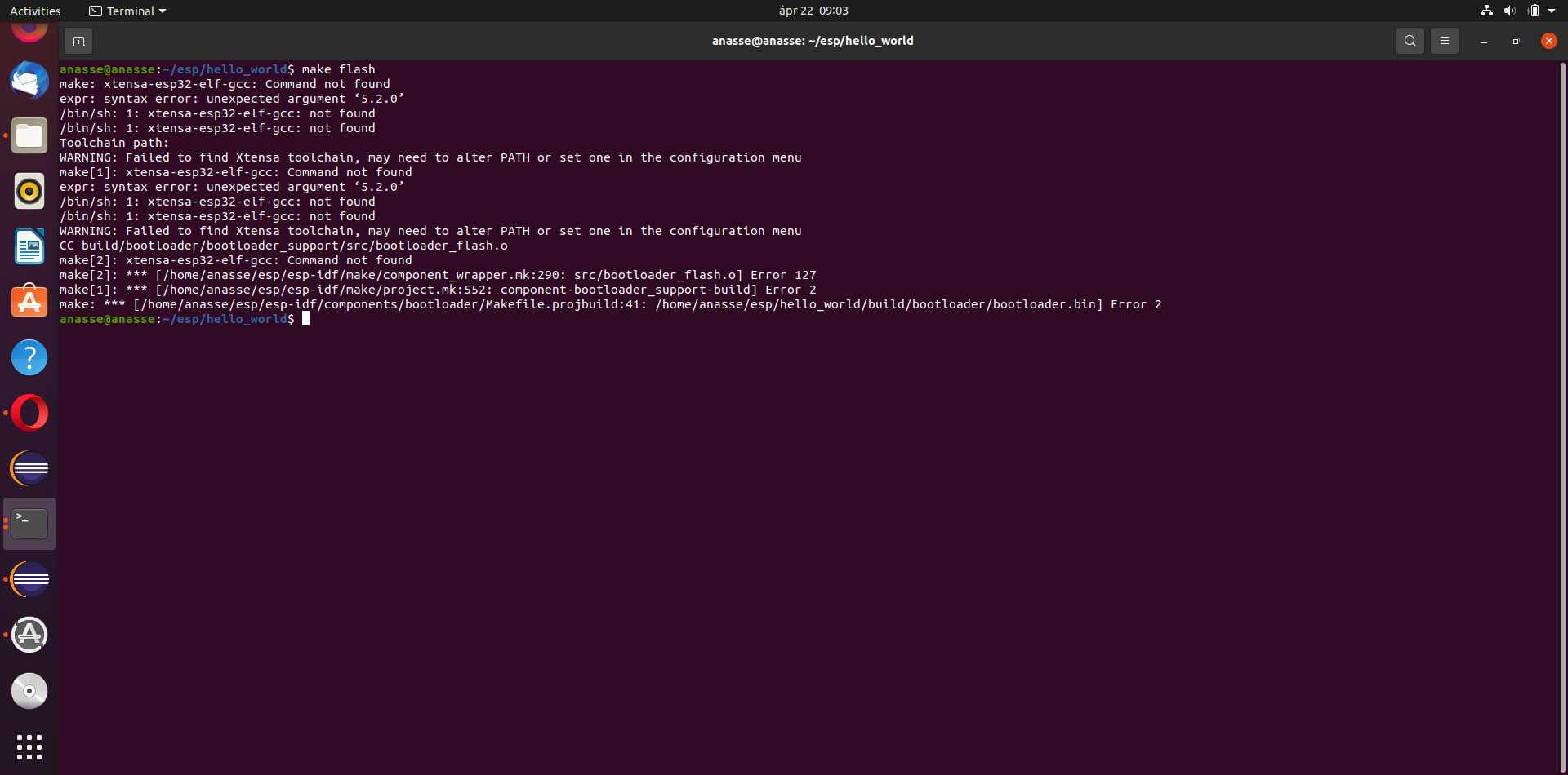 I have issue with make flash (GIT8266O-662) · Issue #1084 · espressif/ESP8266_RTOS_SDK · GitHub