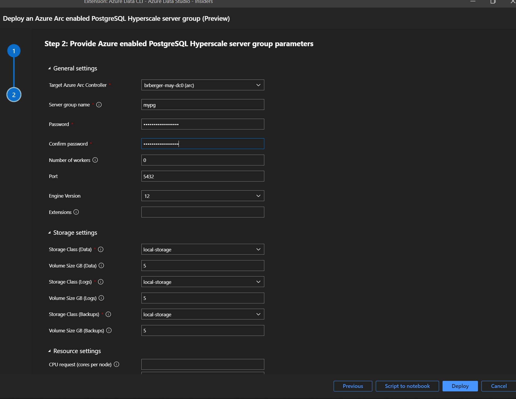 Can't deploy Arc Postgres - controller_endpoint empty #MAY2021BUGBASH · Issue #15582 · microsoft ...