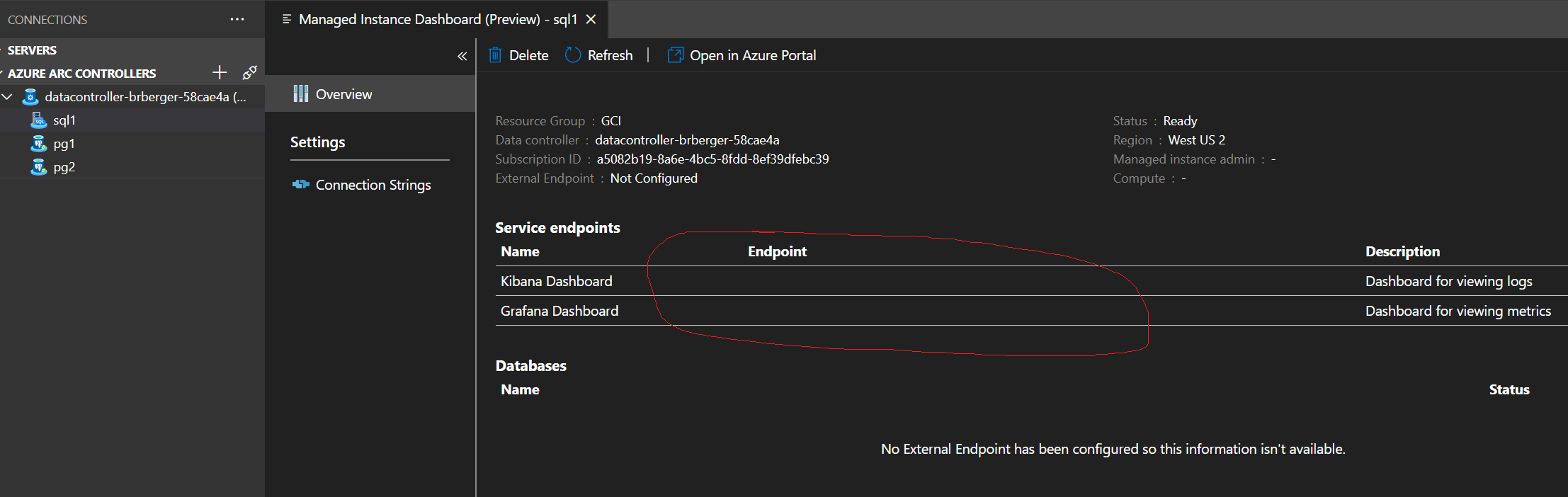 Arc controller/sqlmi dashboards missing data · Issue #12304 · microsoft/azuredatastudio · GitHub