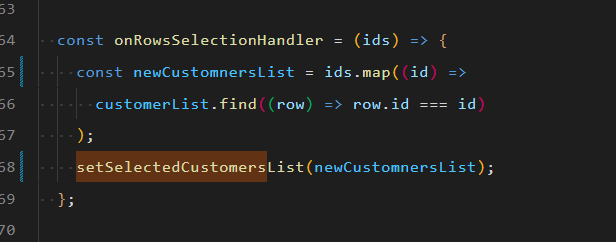 Mui DataGrid using Zustand , cant select more then 1 row cause of unwanted Rerender · pmndrs ...