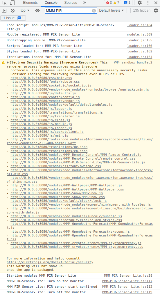 RPI4 screen won't turn off · Issue #7 · grenagit/MMM-PIR-Sensor-Lite · GitHub