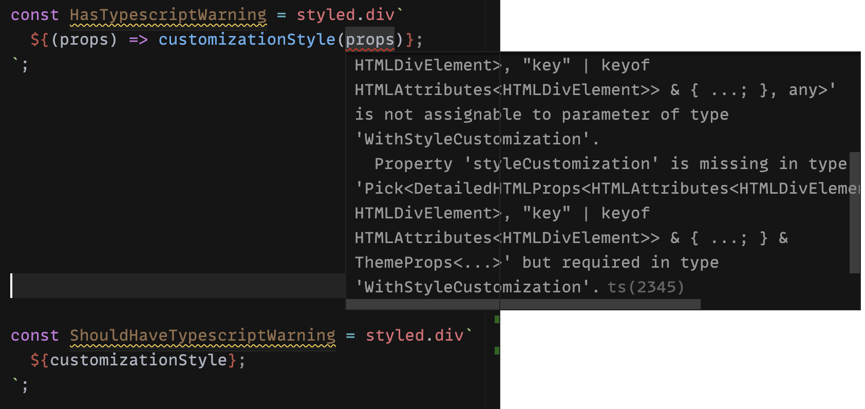 Typescript Shorthand Style Function Type Checking · Issue 3711