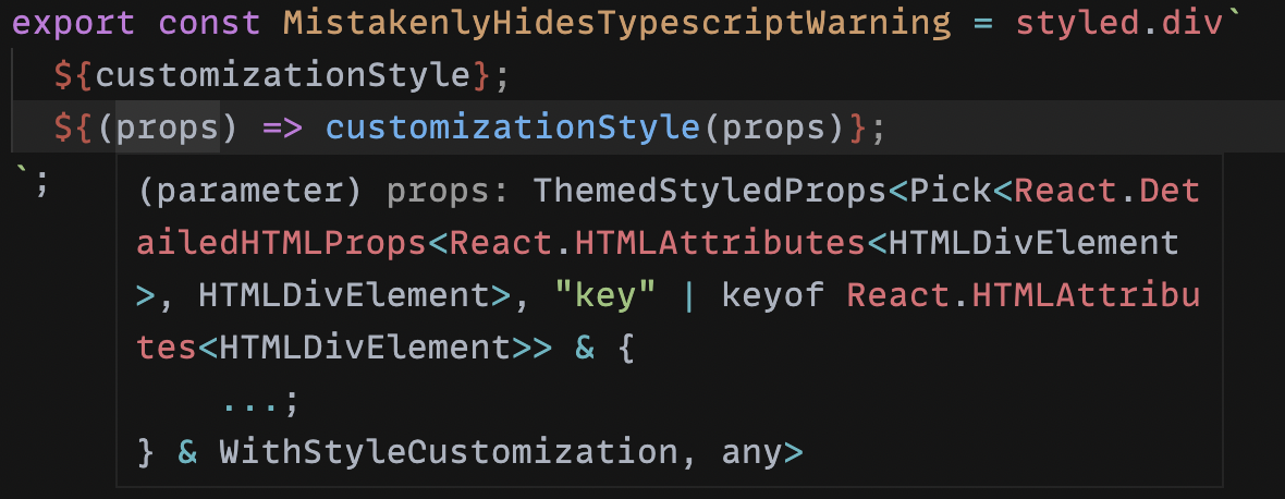 Typescript shorthand style function type-checking · Issue #3711 ...