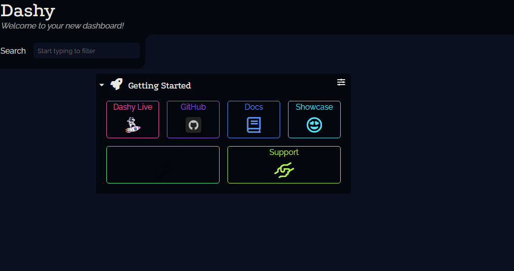 [BUG] · Issue #627 · Lissy93/dashy · GitHub