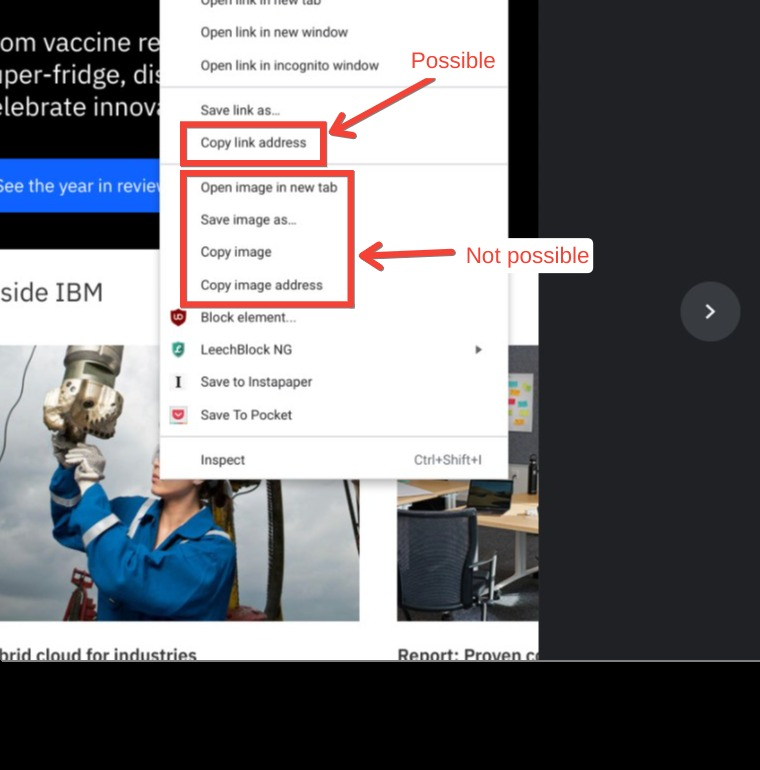 Feature request: copy image / copy image URL to the clipboard · Issue #3733 · philc/vimium · GitHub