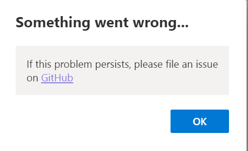 Launching of Botframework composer throws error with pop up -> "Something went wrong" · Issue ...