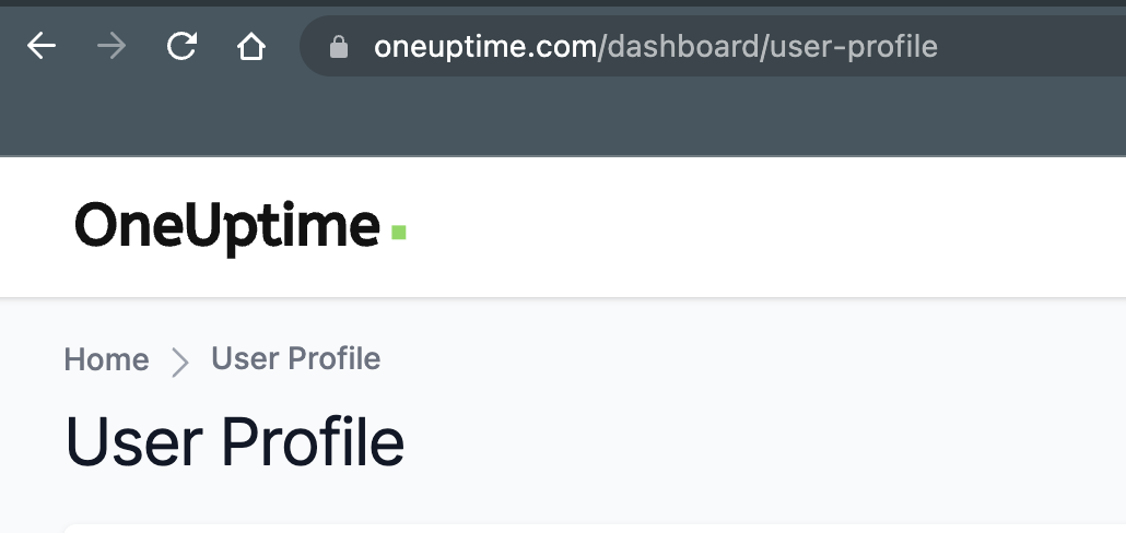 Redirected incorrectly from profile page when no projects exist · Issue #352 · OneUptime ...