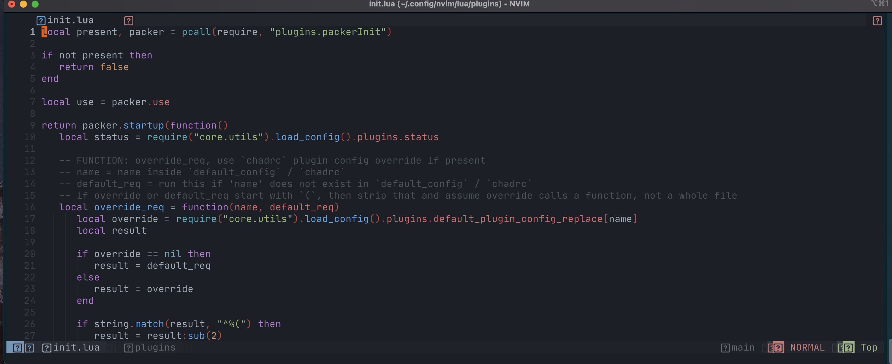 mac launch failure · Issue #525 · NvChad/NvChad · GitHub