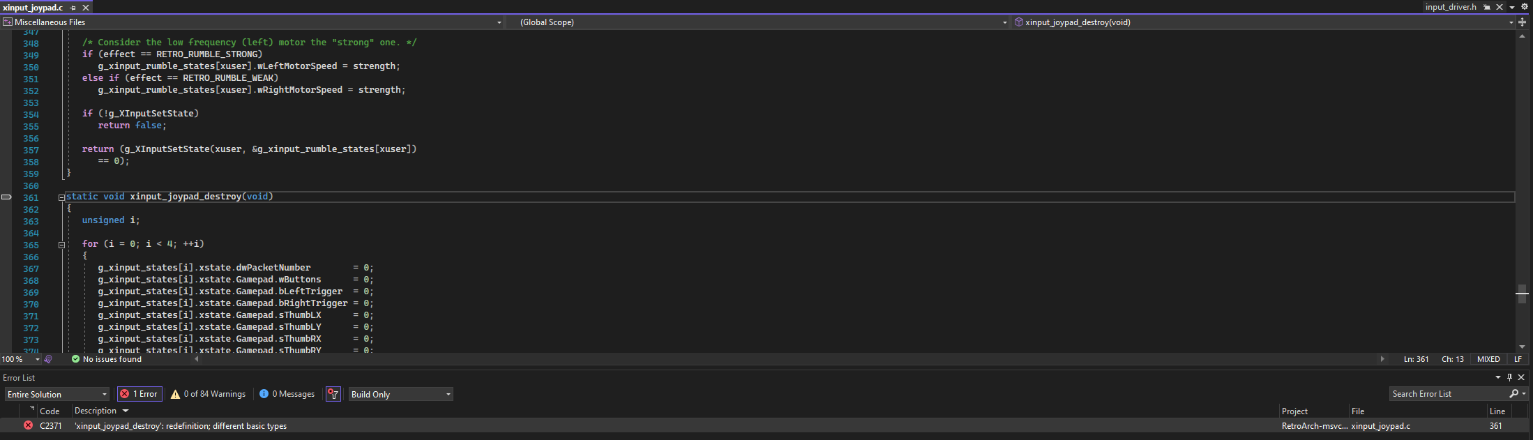 (UWP) Broken Builds, once again. · Issue #14616 · libretro/RetroArch · GitHub
