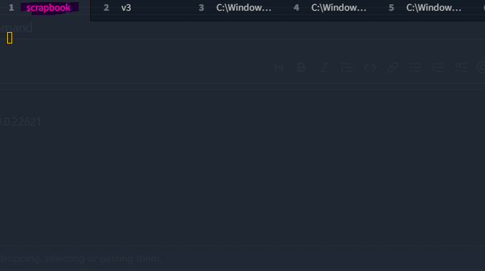 Not loading for a command · Issue #7886 · Eugeny/tabby · GitHub