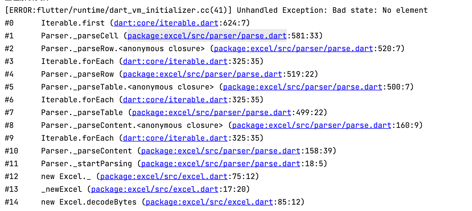 Unhandled Exception · Issue #233 · justkawal/excel · GitHub