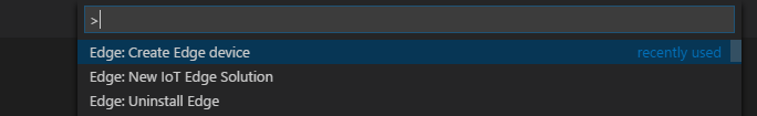 Add Iot Edge Module The Cursor Will Automatically Move To The End Of