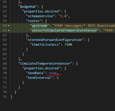 [Marketplace][Simulated Temperature Sensor] the routes and twins are ...