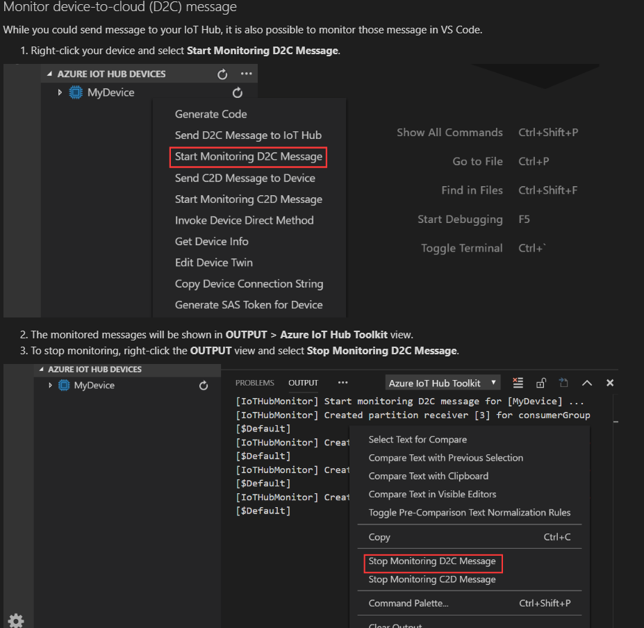 Rename Start Monitoring D2c Message To Start Monitoring Built In Event Endpoint In Welcome