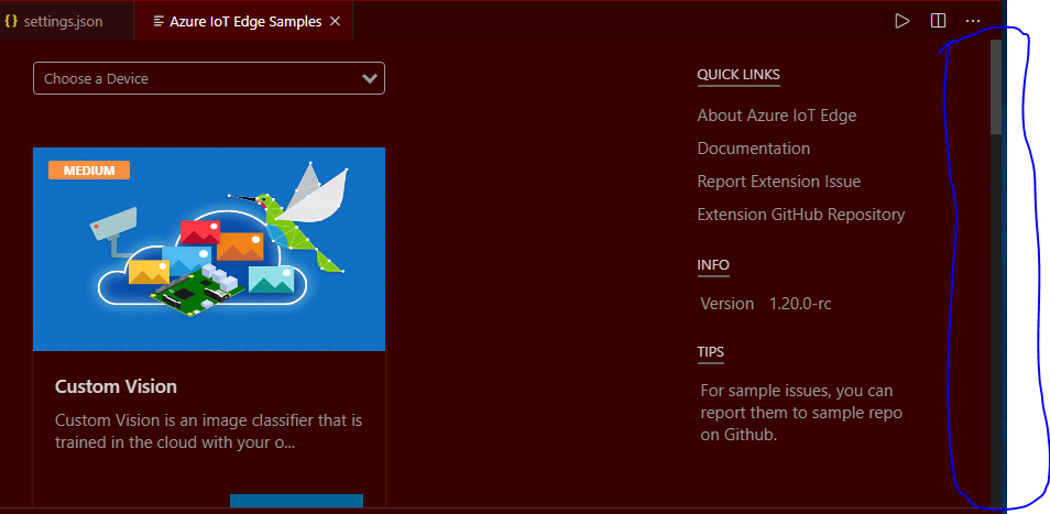 scroll bar color is different from the VS Code theme · Issue #436 ...