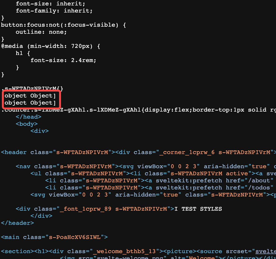 Styles flash when using CSS Modules in the development environment · Issue #5019 · sveltejs/kit ...