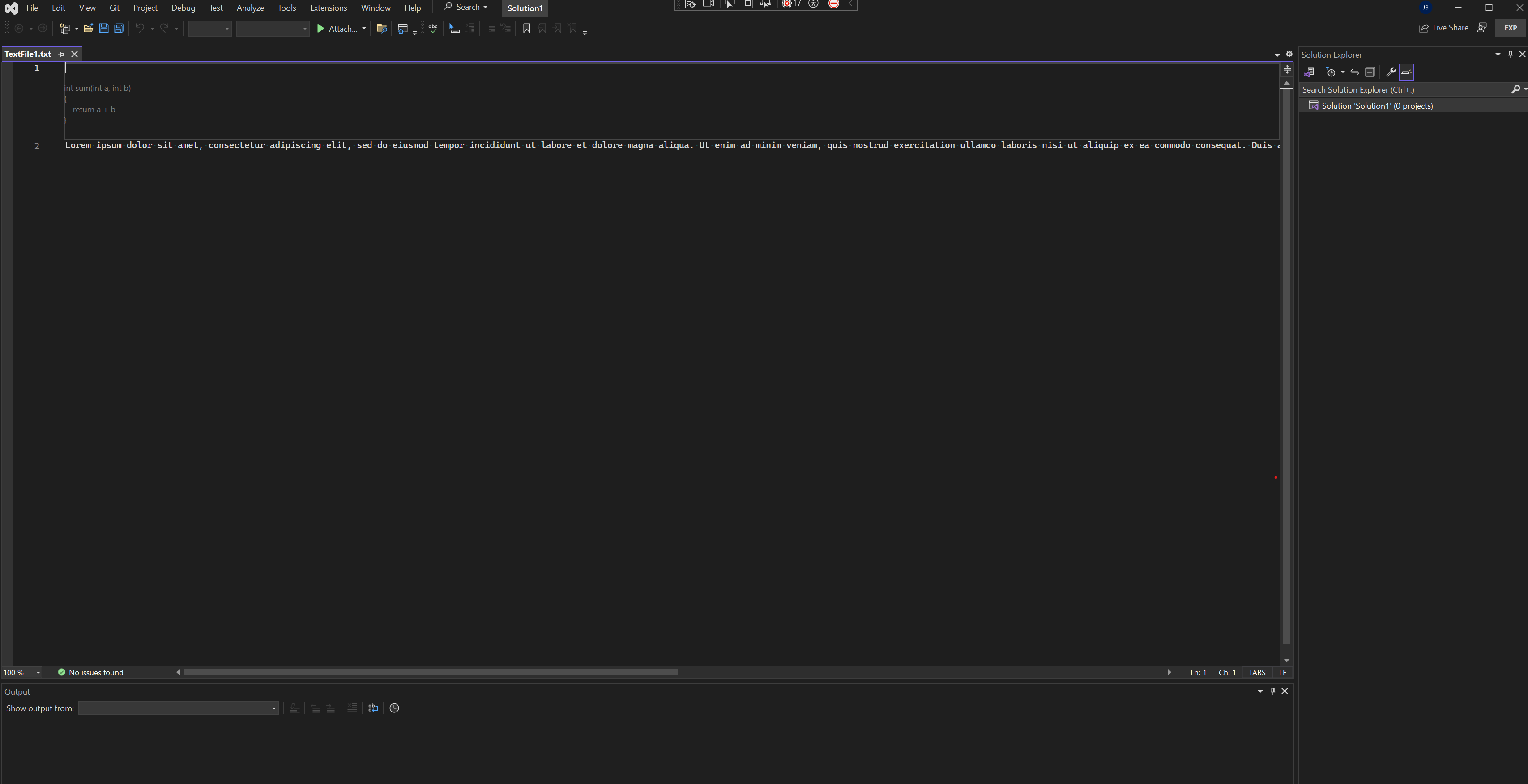 [bounty] Minimal Visual Studio (classic) example of inline completion ...