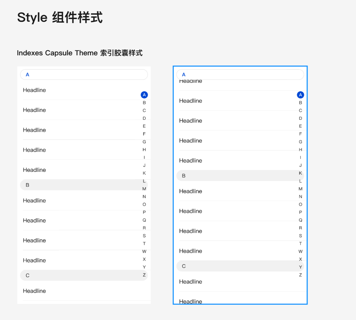 新增组件：Indexes索引 · Issue #91 · TDesignOteam/tdesign-flutter · GitHub