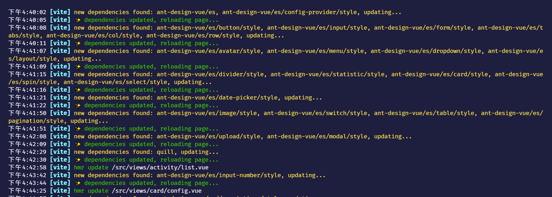 Dynamic routing triggers dependencies updated, reloading Page... · Issue #108 · unplugin ...