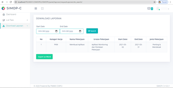 GitHub - febriasahrina/project-magang: Aplikasi berbasis web yang ...