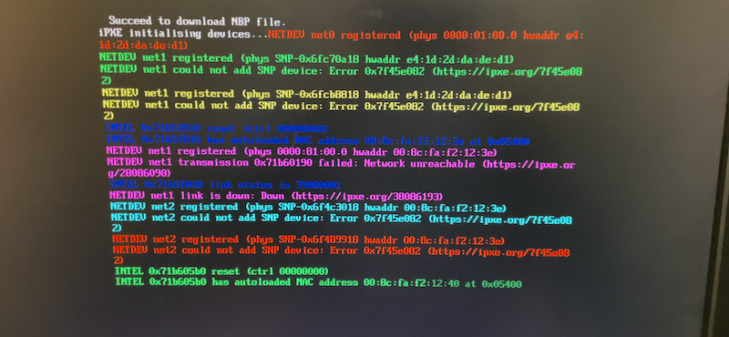 Unable to bring up a network device ("Down") · Issue #853 · ipxe/ipxe · GitHub