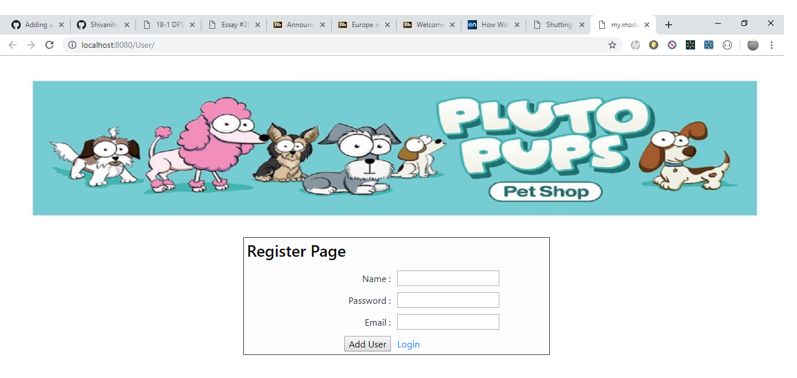 GitHub - Shivanihumber/MyPetShop: My pet shop project--PetShop is a pet ...