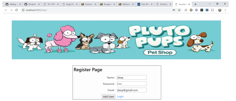 GitHub - Shivanihumber/MyPetShop: My pet shop project--PetShop is a pet ...