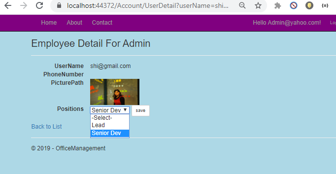 GitHub - Shivanihumber/OfficeManagement: This is a simple Hierarchy ...