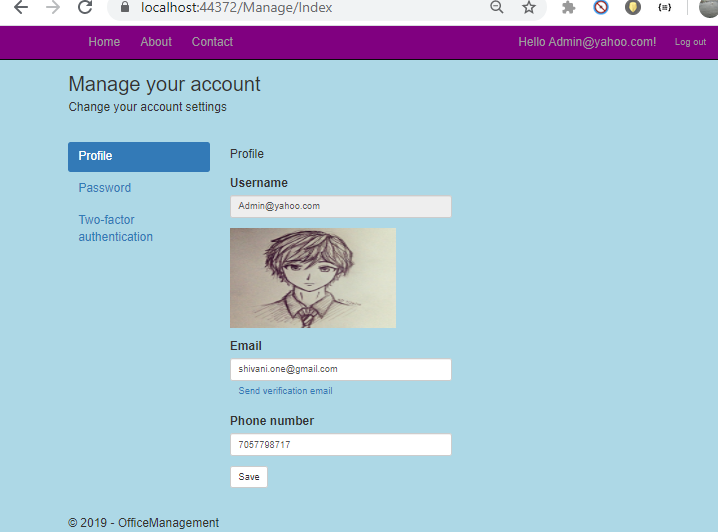 GitHub - Shivanihumber/OfficeManagement: This is a simple Hierarchy ...