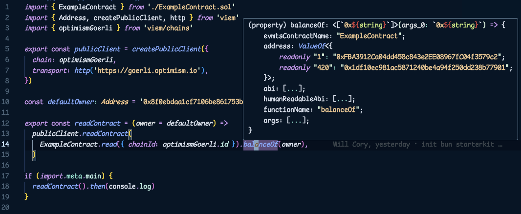 GitHub - evmts/bun-starterkit: A minimal EVMts+Viem+Bun starterkit