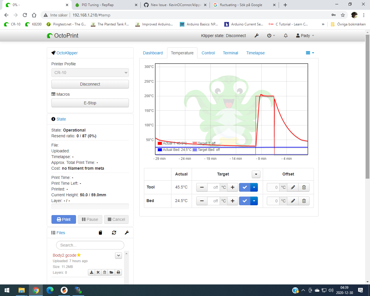 60W Hotend Heater fluctuating · Issue #3699 · Klipper3d/klipper · GitHub