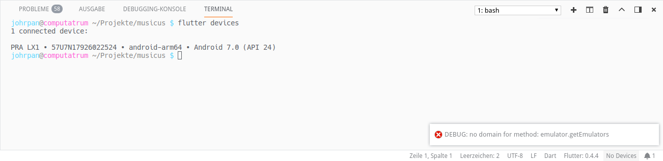 Flutter Vscode No Devices Available - Printable Forms Free Online