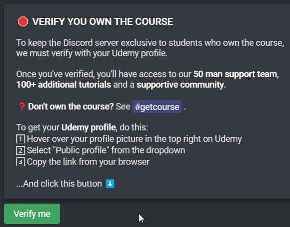 Change verification from command to button & modal · Issue #104 · flytegg/ls-discord-bot · GitHub