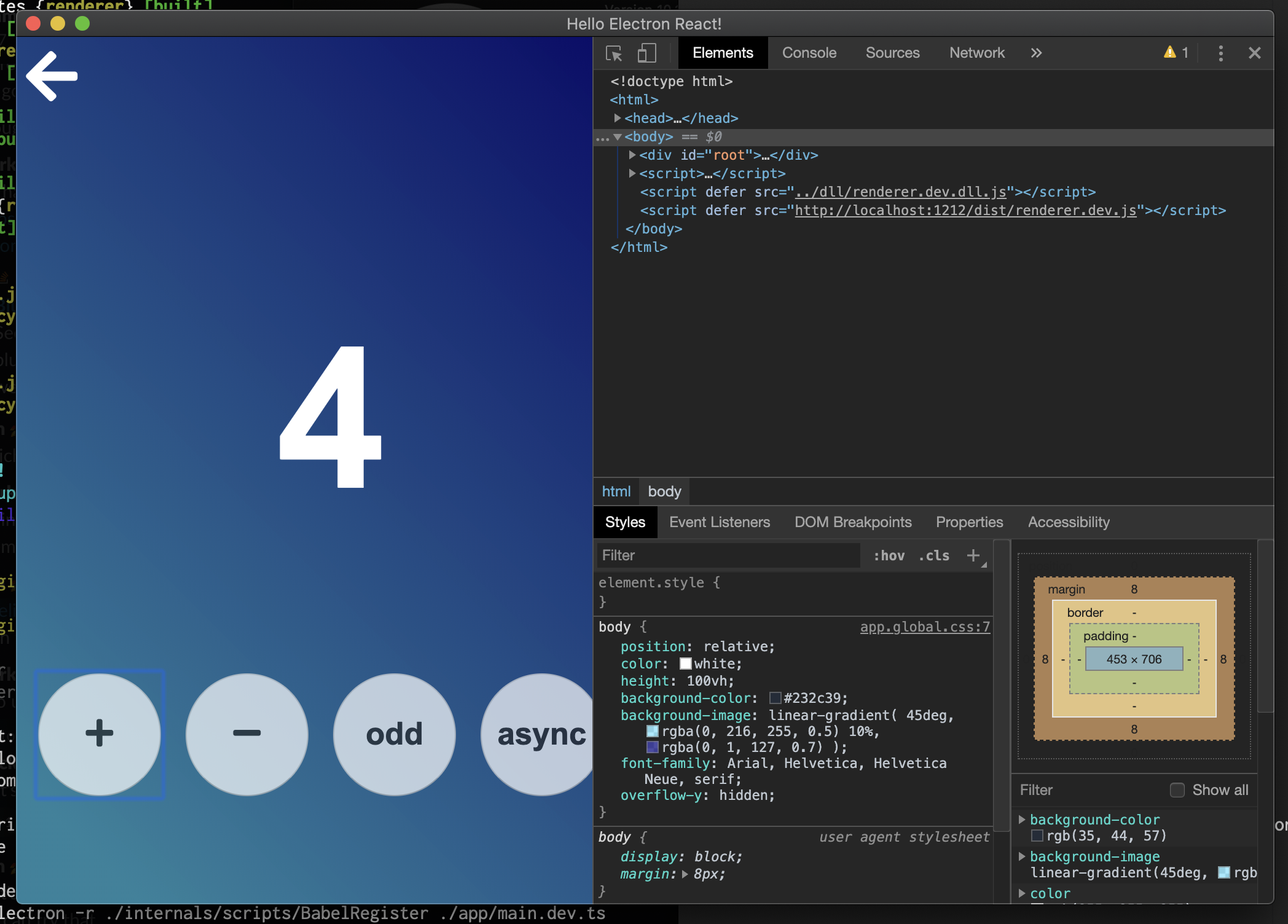 I Followed The Steps From Electron React 1274