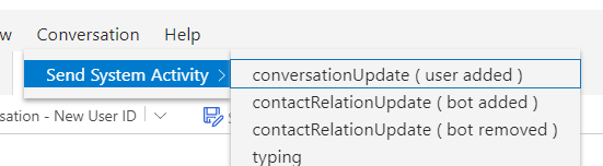 ConversationUpdate not sent for "user" · Issue #1568 · microsoft ...