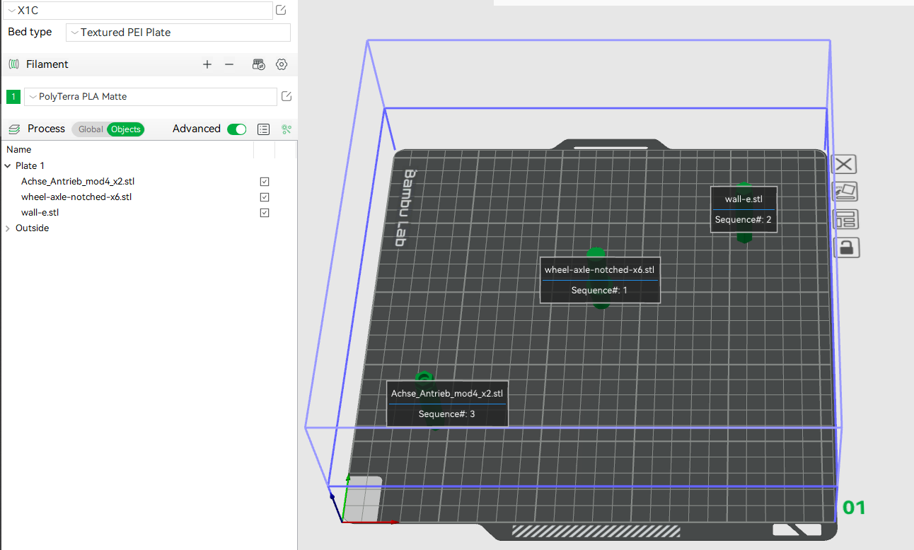 [FEATURE] Sequential printing: Unable to edit/lock the sequence · Issue #611 · bambulab ...