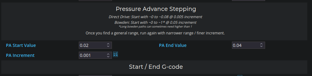 Pressure Advance Pattern Method instead of line method · Issue #640 ...