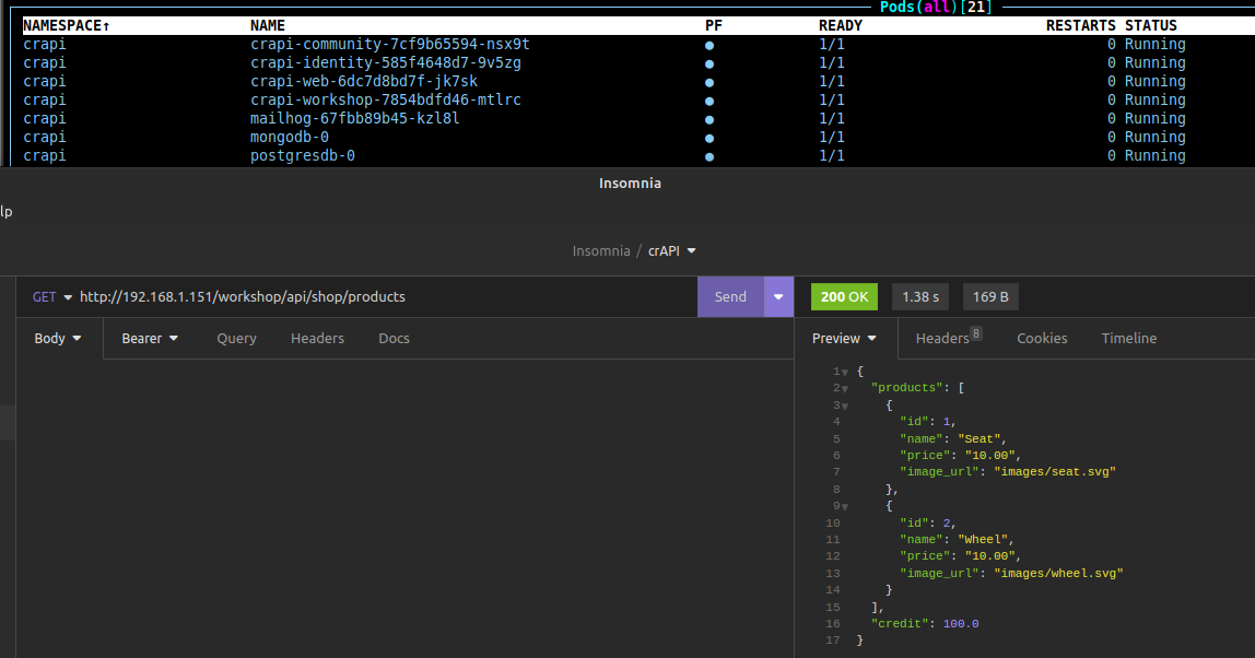 Unable to get crAPI deployed via k8s · Issue #207 · OWASP/crAPI · GitHub
