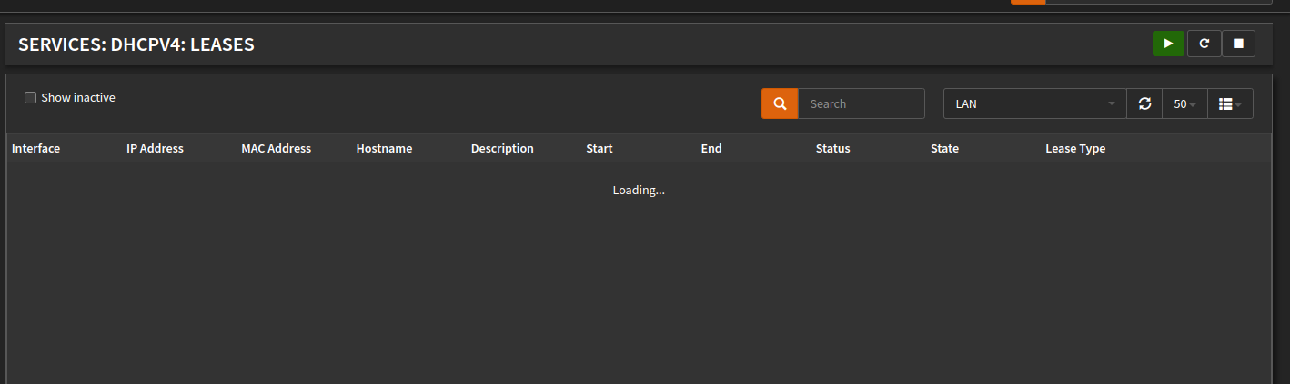 DHCP Lease GUI extremely slow after latest update · Issue #6706 ...