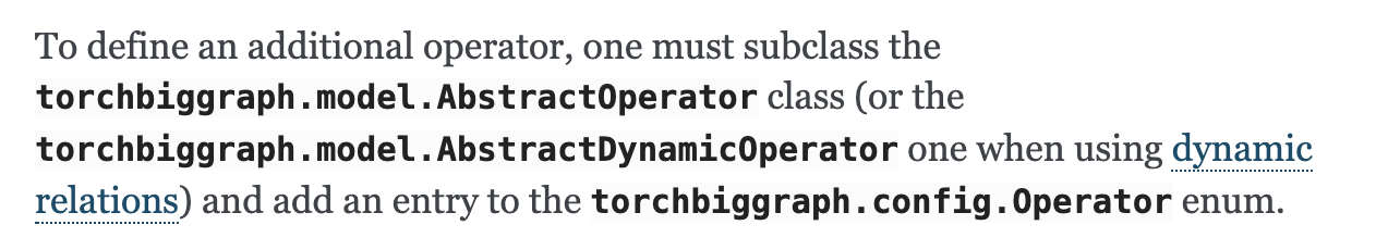Question: Is it possible to provide external custom operators and comparators without forking ...