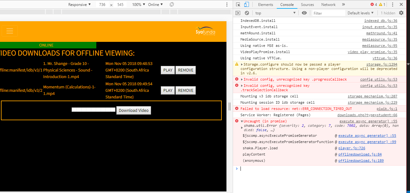 error 7002,how do i fix it?no video element, · Issue #1649 · shaka-project/shaka-player · GitHub