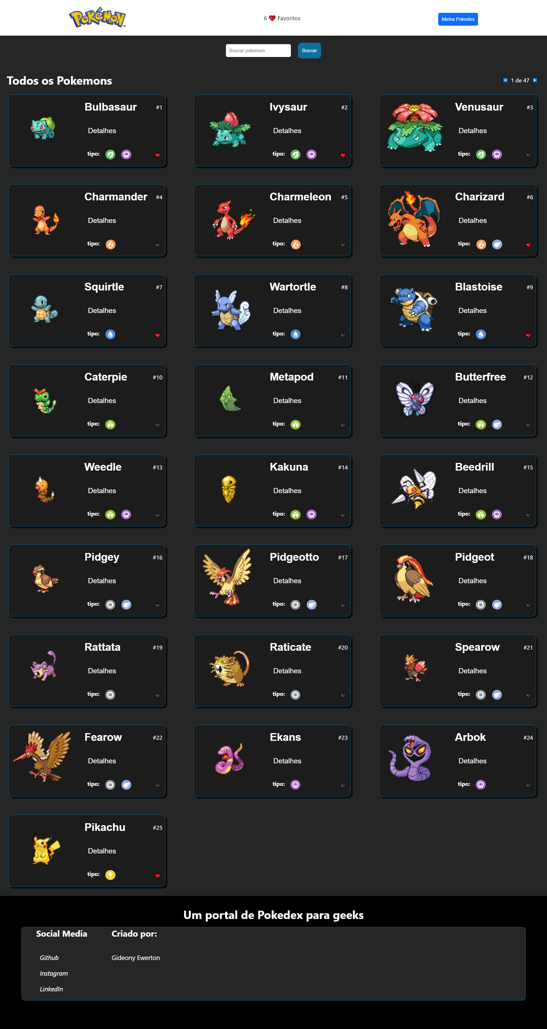 GitHub - gideony/pokedex