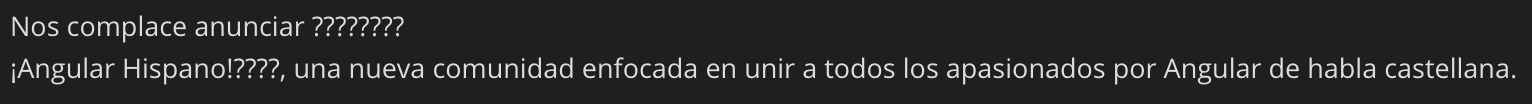 emojis a veces se convierten a ???????? · Issue #35 · angular-hispano/angular-hispano · GitHub