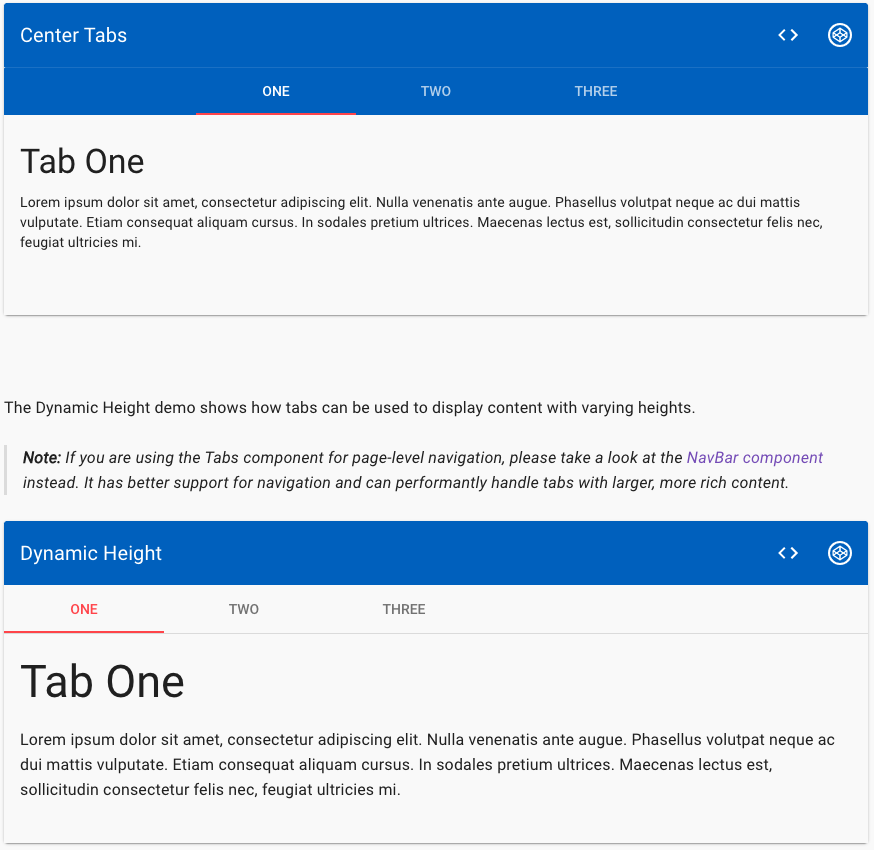 Tabs Tab Label Text And Inkbar Colors Not Aligned With Spec · Issue 7685 · Angularmaterial