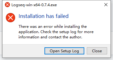 windows重新安装logseq报错 · Issue #5711 · logseq/logseq · GitHub