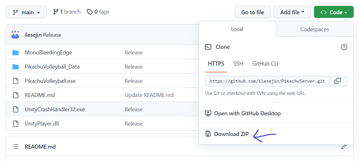 GitHub - ilesejin/PikachuServer: A serving program for Pikachu Volleyball