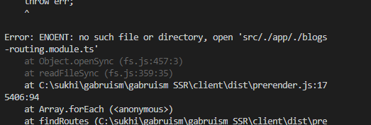 error: npm run build:prerender · Issue #754 · maciejtreder/ng-toolkit · GitHub